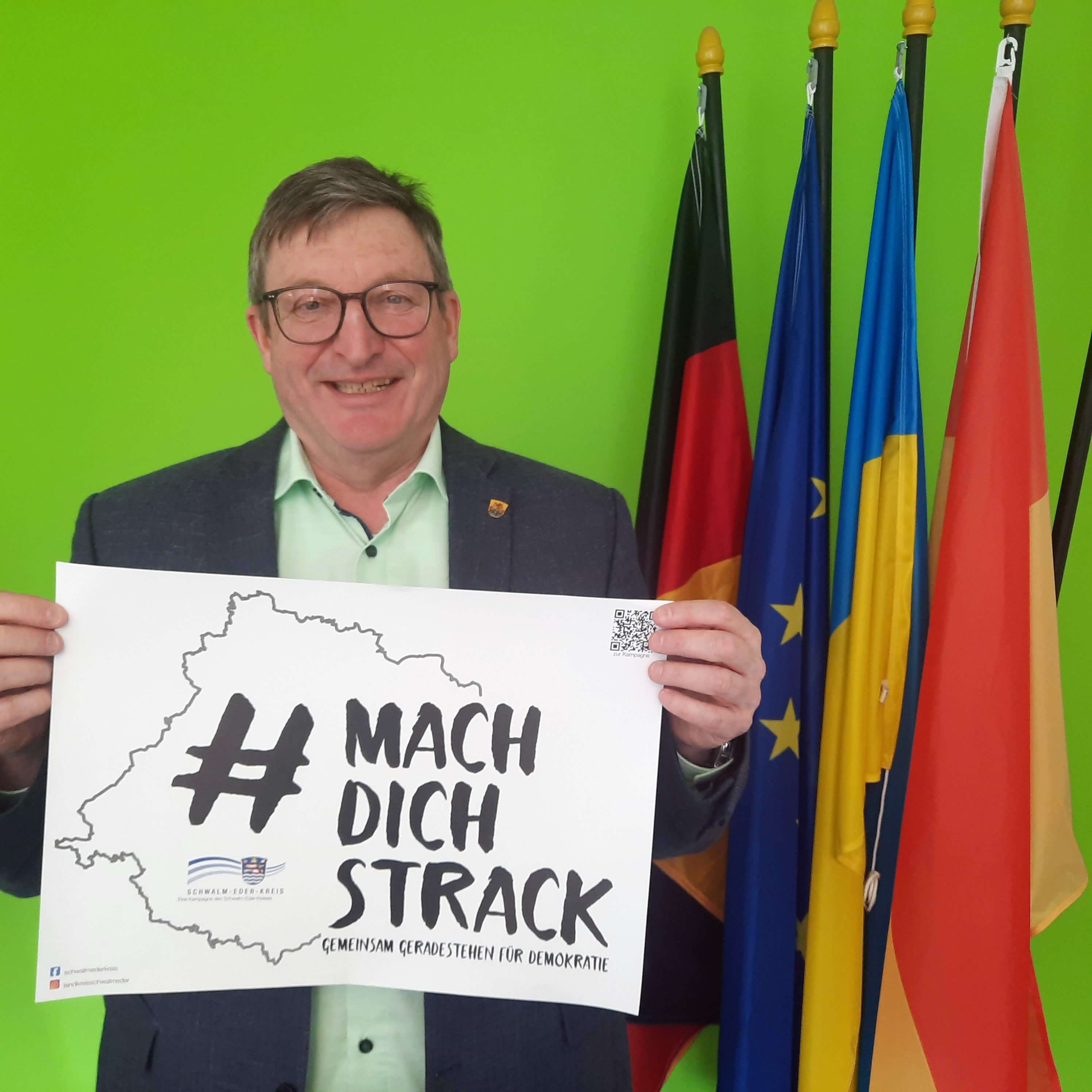 "Mach Dich strack - Gemeinsam geradestehen für Demokratie": Mitmach ...